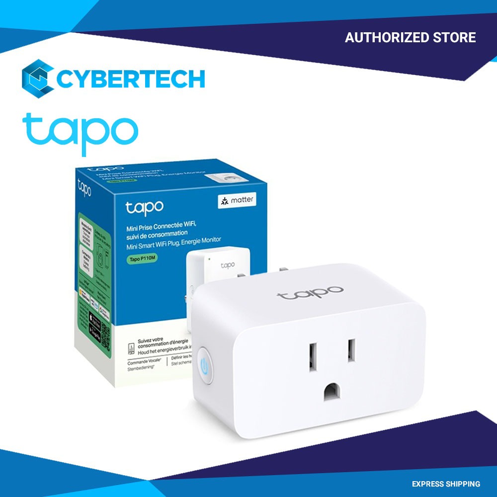 Tp-link Tapo P110M Mini Smart Wi-Fi Plug Energy Monitoring | Shopee ...