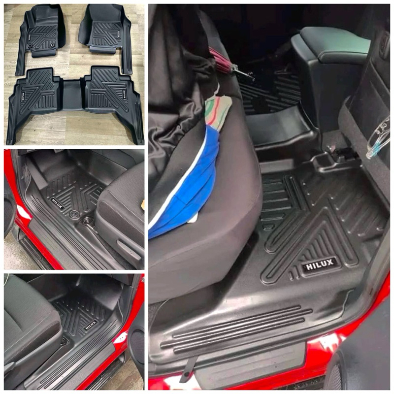 Toyota Hilux Revo Conquest GRS 2016 - 2025 5D Deepdish Matting Fully ...