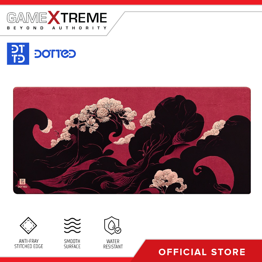 Dotted Crimson Desk Mat 900x400x4mm | Shopee Philippines