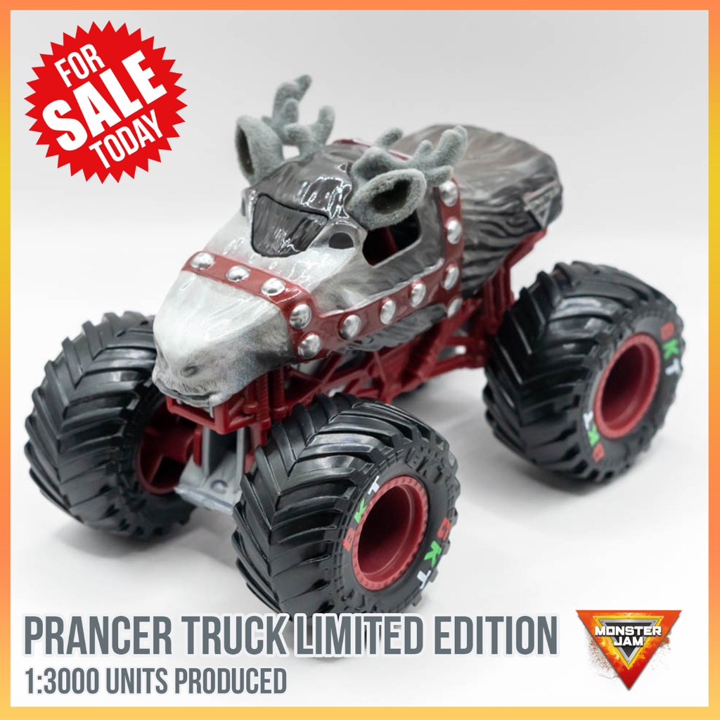 Monster Jam Monster Trucks Prancer 1:64 Scale Limited Edition | Shopee ...