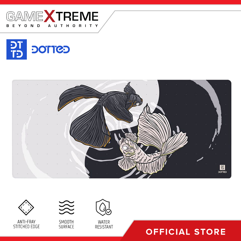 Dotted Koi Shiro Desk Mat 900x400x4mm | Shopee Philippines