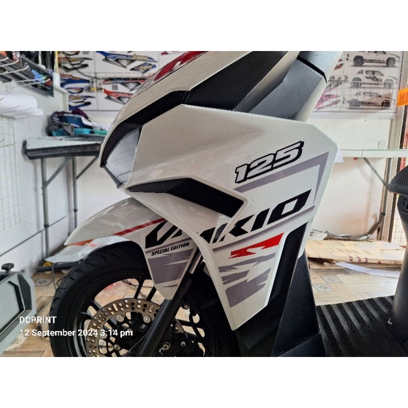 Honda Click Version 3 Vario Decals Special Edition Clear/Transparent ...