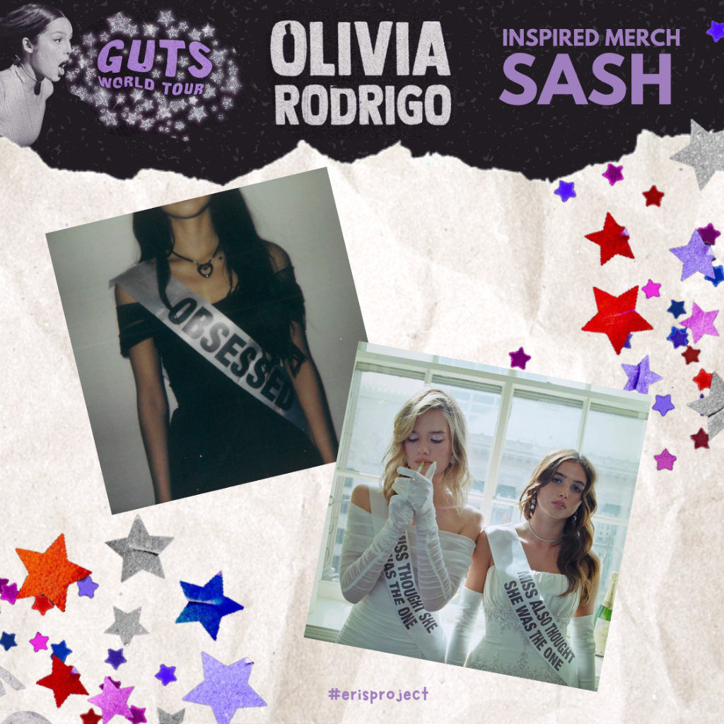 Olivia Gut Tour Inspired Merch - Obsessed Sash | Shopee Philippines