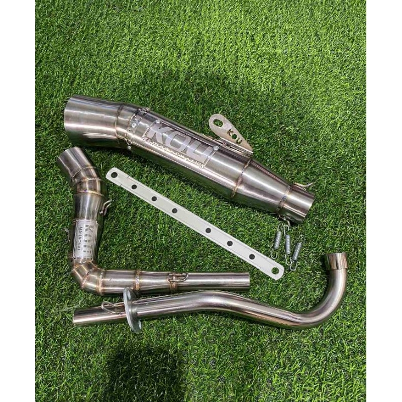 SUPER OPEN PIPE KOU DS4 51MM ELBO FOR WAVE 100 WAVE 125 XRM SMASH SYM ...