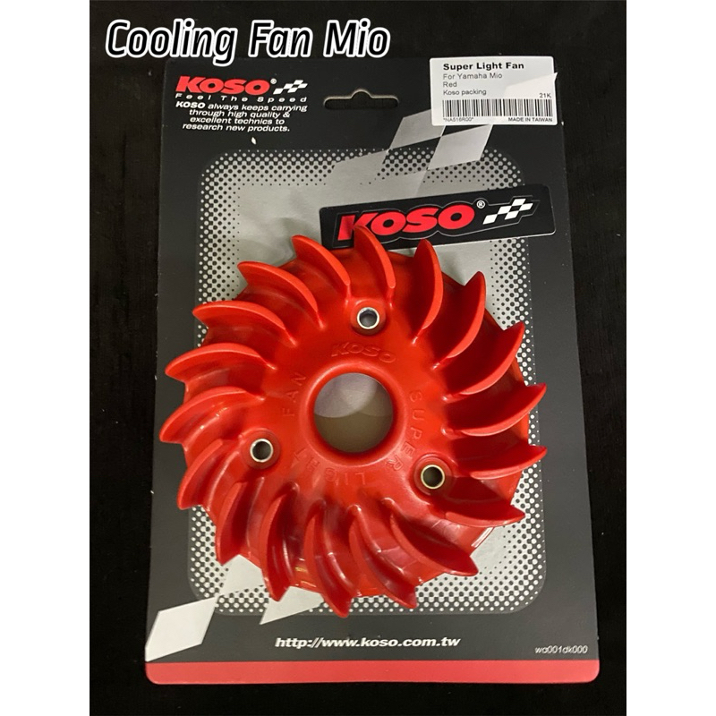KOSO RACING COOLING FAN MIO SPORTY | Shopee Philippines
