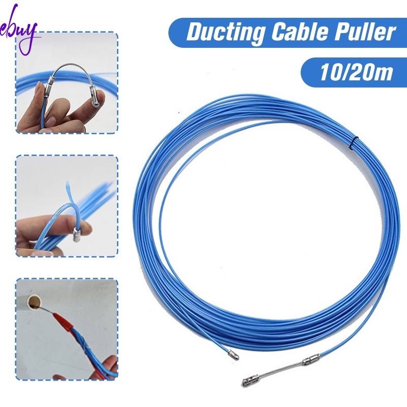 10/20m Electric Wire Threader and Cable Puller Wall Wire Guide for Easy ...