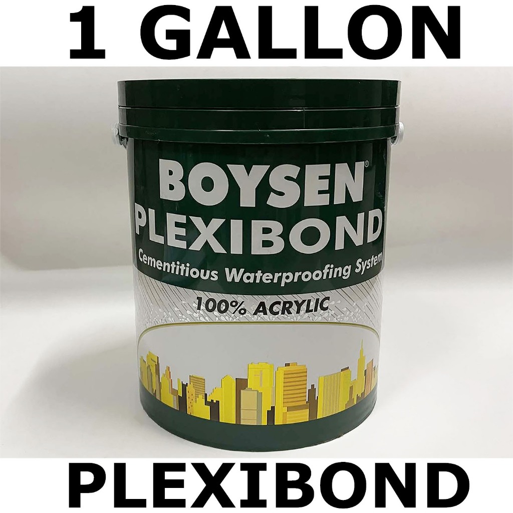 ( 4 LITER ) BOYSEN PLEXIBOND B-7760 CEMENTITIOUS WATER PROOFING SYSTEM ...