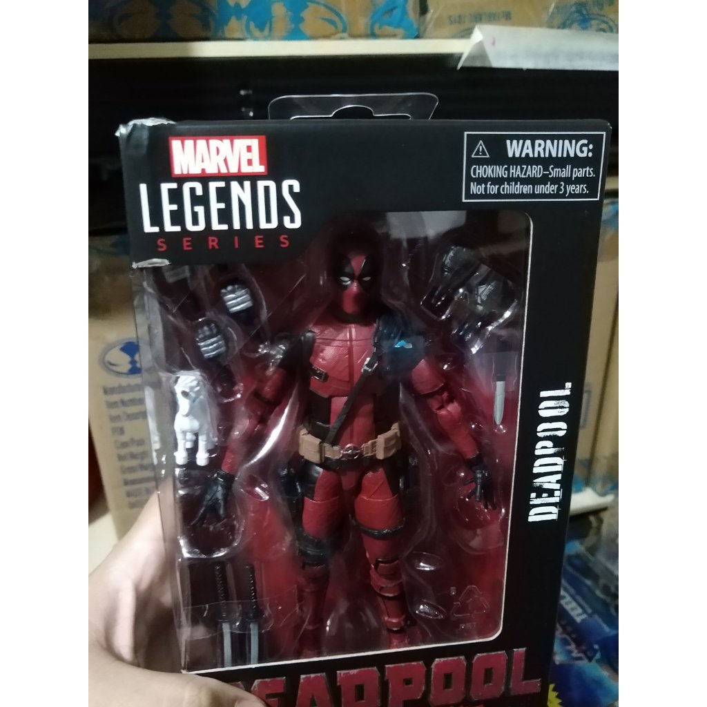 [0724] Marvel Legends Legacy Collection Deadpool (damaged box) | Shopee ...