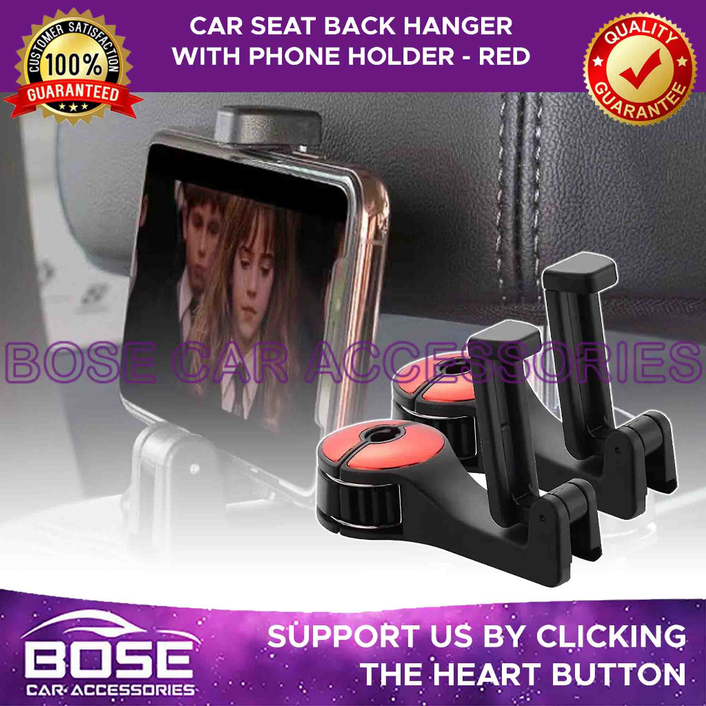 Universal Car Vehicle Back Seat Headrest / Foldable Clips Organizer ...