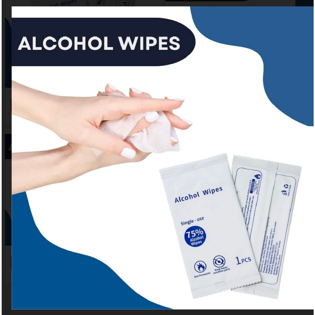 75% Alcohol Wet WIPES Wipes(100pcs/200pcs) | Shopee Philippines