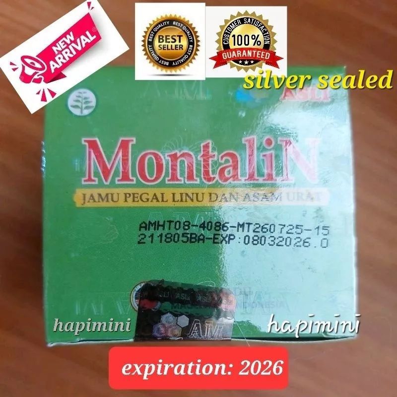 Montalin herbal capsules green box | Shopee Philippines