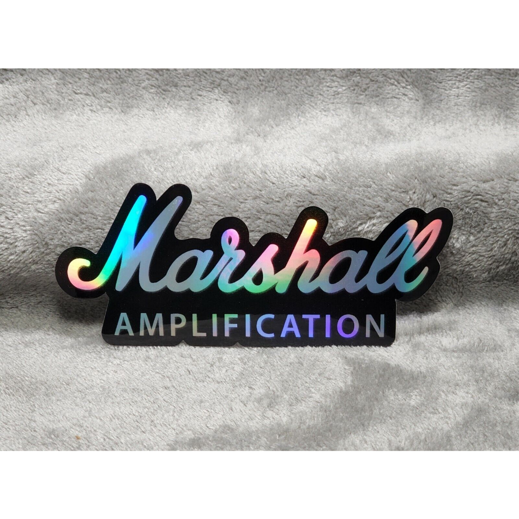Marshall Amplification Holographic Sticker | Shopee Philippines