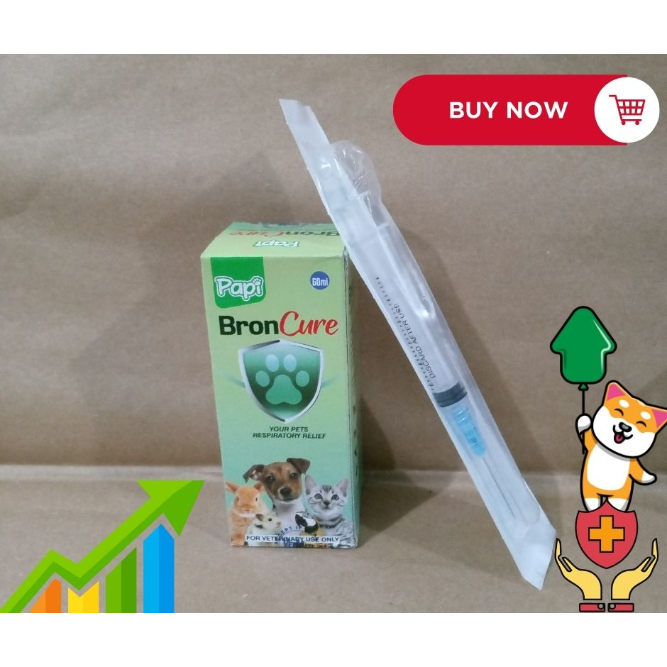 Broncure Syrup 60ml - BRONCURE with 1 FREE SYRINGE | Shopee Philippines