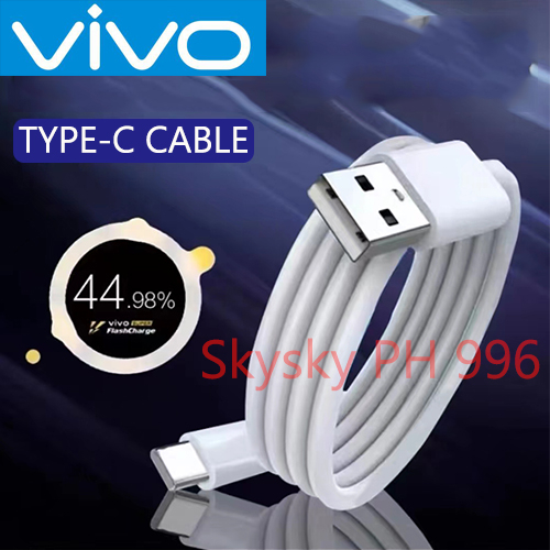 100% Original Fast Charger VIVO Charger 66W Type-C Cable For Android ...