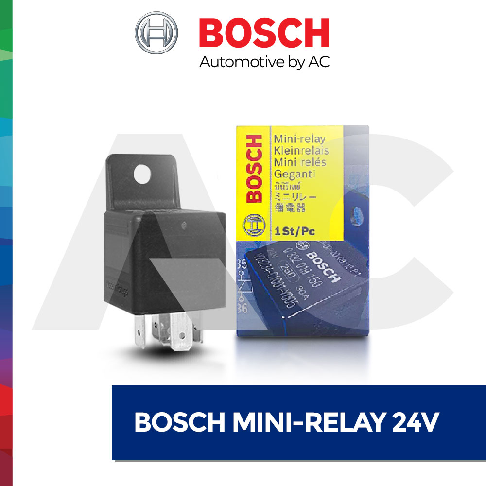 BOSCH AUTO MINI RELAY 24V 20A 5-PIN | Shopee Philippines