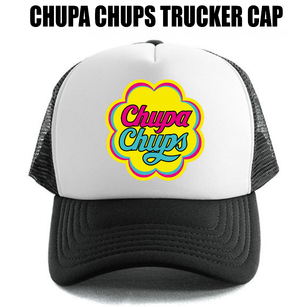 CHUPA CHUPS TRUCKER CAP MESH CAP NET CAP | Shopee Philippines