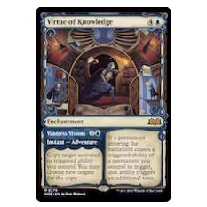 Virtue of Knowledge Mythic Wilds of Eldraine Magic the Gathering ...