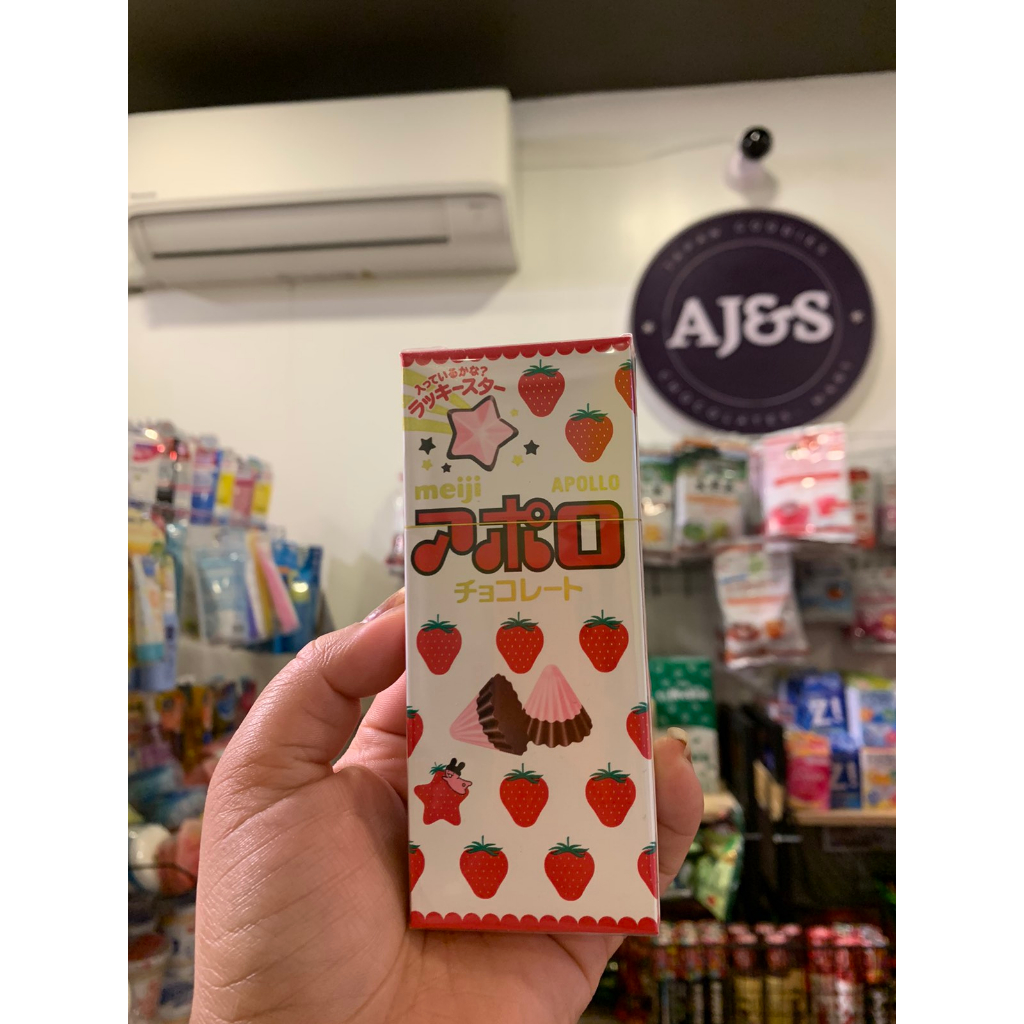 Meiji Apollo mini box Japan Chocolate | Shopee Philippines