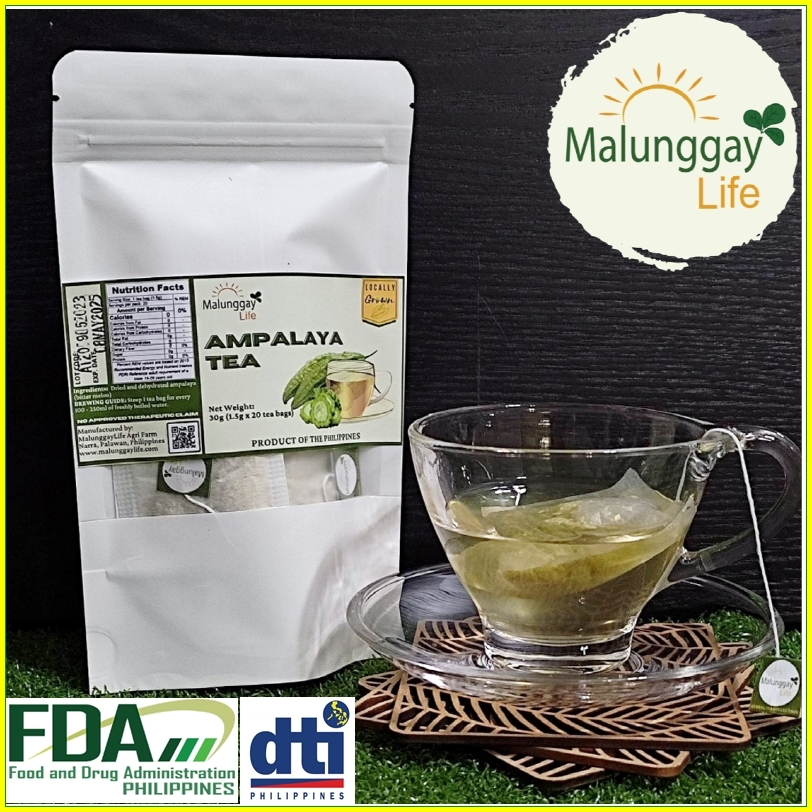 Ampalaya Tea pure natural locally grown and farm grown | Shopee Philippines