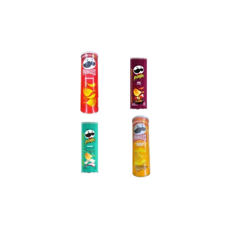 Pringles 158g Original, Ranch, Pizza, BBQ and Cheddar Cheese | Shopee ...