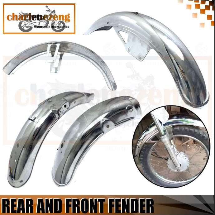 MUDGUARD FOR TMX125/155/RUSI/TC125/TC150 STAINLESS FRONT AND REAR ...