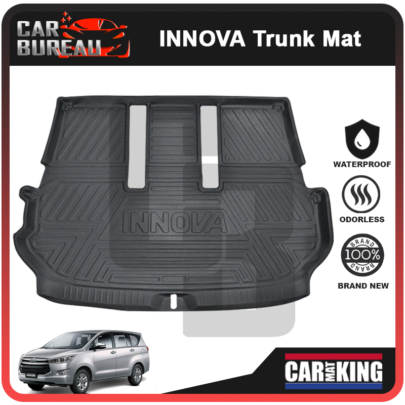 Toyota Innova Cargo Tray wIth Extension 2016 - 2024 / Car Trunk Mat ...