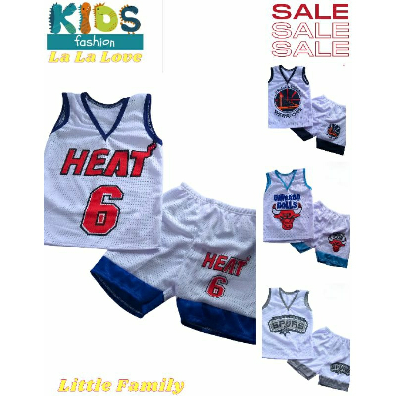 LF NBA/PBA sando aircool jersey design for boys kids fit to 1 - 2 years ...