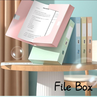 Long File Folder Box Document Box File Organizer Bond Paper Organizer ...