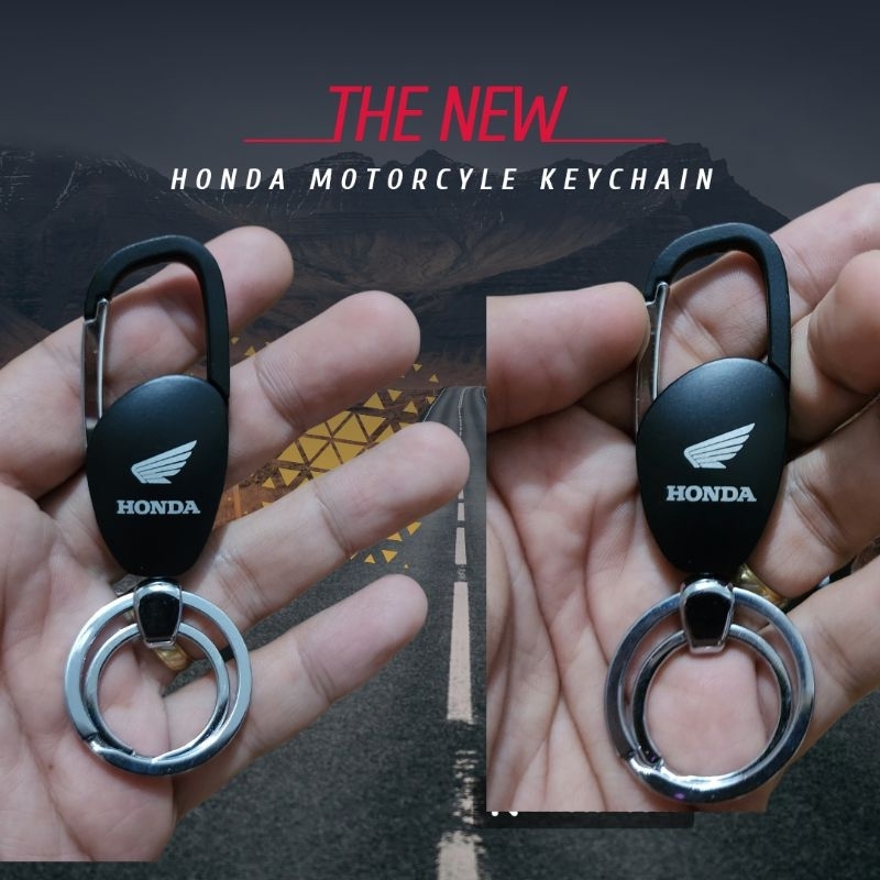 Honda Motorcycle Dual Ring Keychain | Shopee Philippines