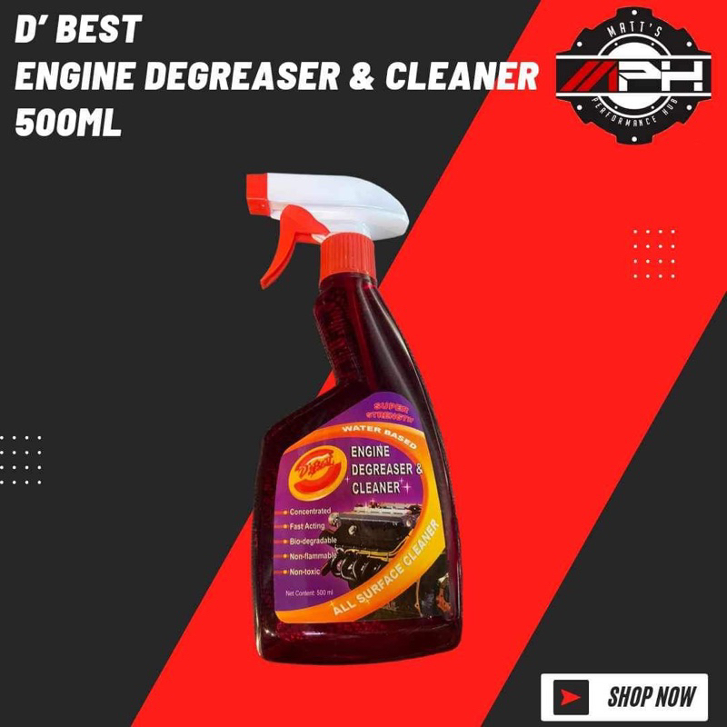 D’Best Engine Degreaser & Cleaner 500mL (water based) | Shopee Philippines