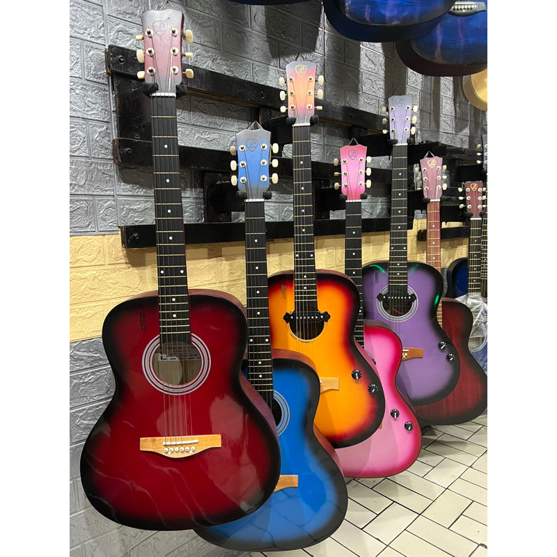 jr size lumanog guitar 38' for begginers (low action) | Shopee Philippines