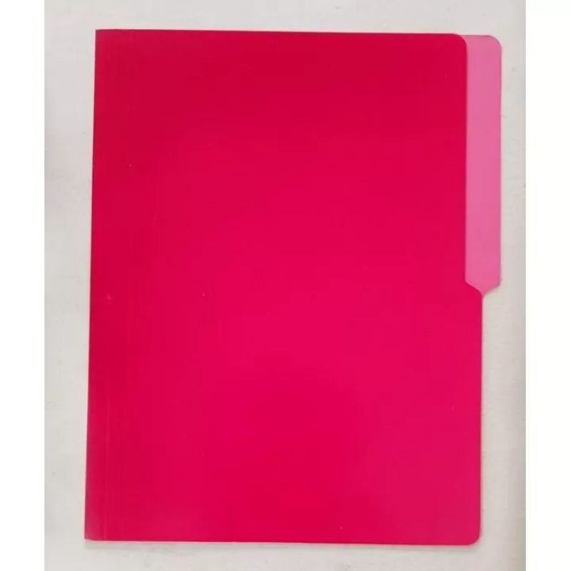 Colored Paper File Folder Red [SHORT] Orange & Green [LONG] (10Pieces ...