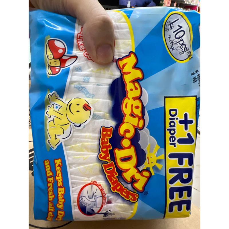 Magic Dri 10's NewBorn, M, L, XL, XXL Diapers | Shopee Philippines