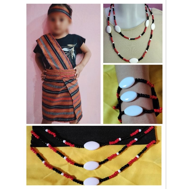 Kids Girls Igorot Native Philippine Costume Set | Shopee Philippines
