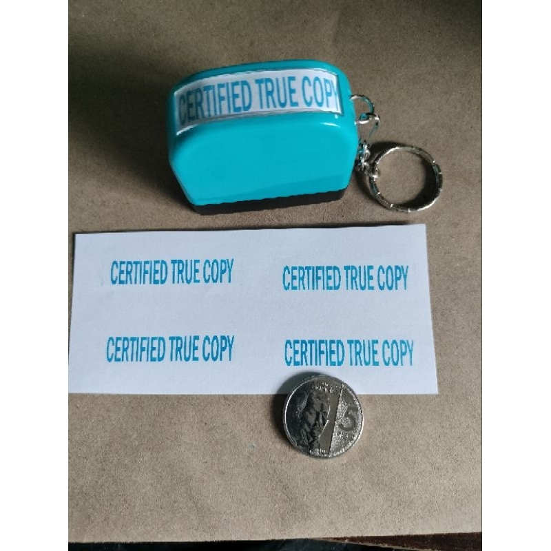 CERTIFIED TRUE COPY stamp self ink | Shopee Philippines