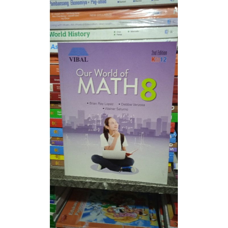OUR WORLD OF MATH grade 8 (brandnew | Shopee Philippines