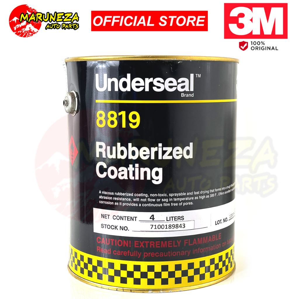 3M Underseal 8819 Rubberized Coating 4L | Shopee Philippines