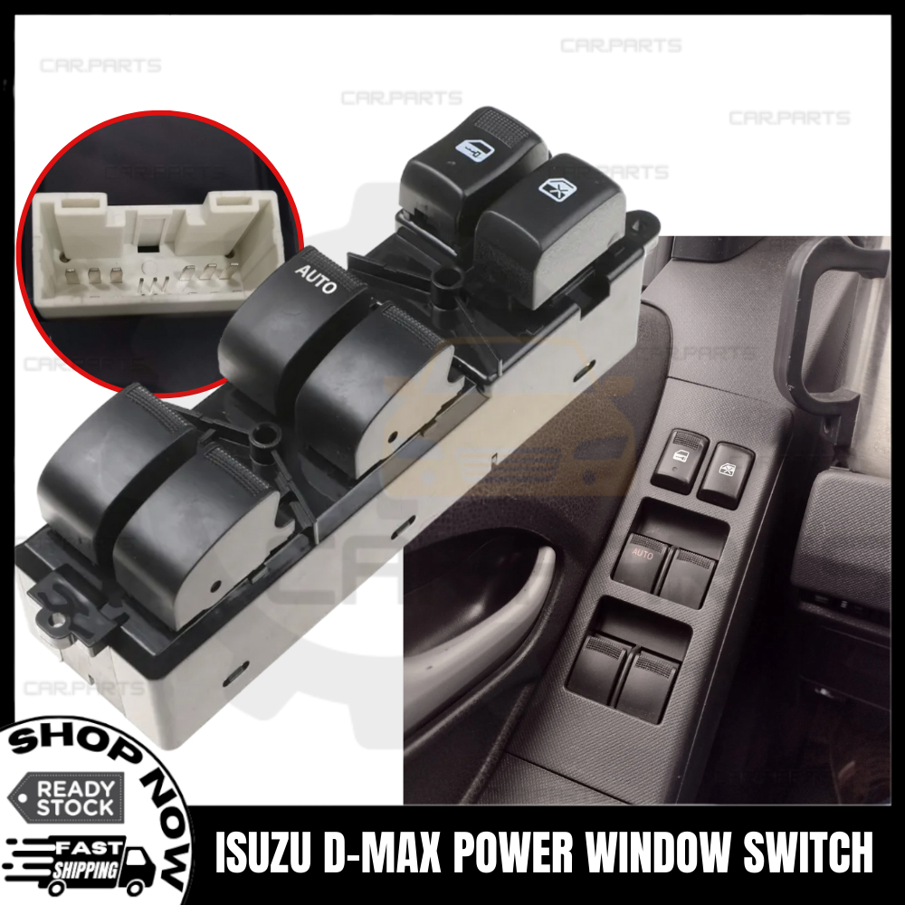 CP (9719) 1PC (9PINS) CAR POWER WINDOW SWITCH FOR ISUZU D-MAX 897417469 ...