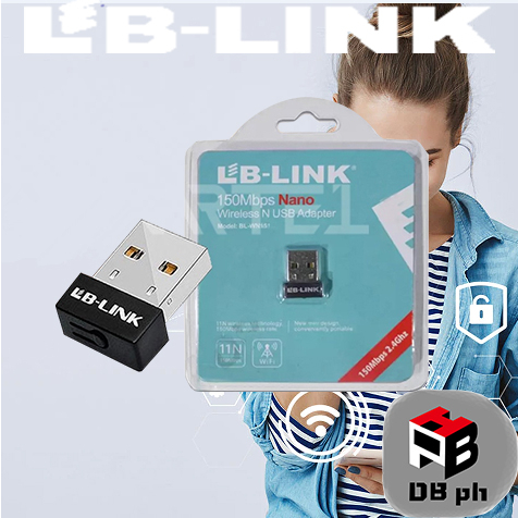 {Willtechent} LB-LINK BL-WN151 WIFI Dongle receiver Wireless N USB ...