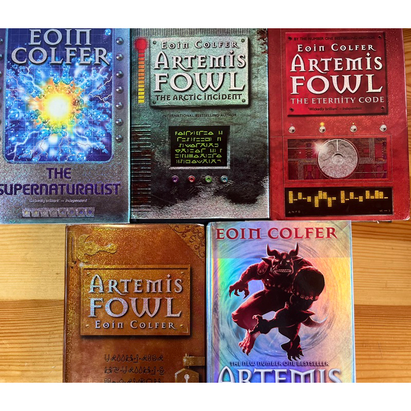 Eoin Colfer Artemis Fowl Books | Shopee Philippines