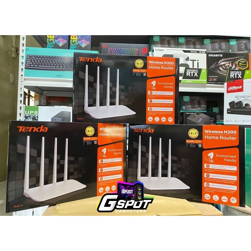 Tenda N300 F6 Wireless Router | Shopee Philippines