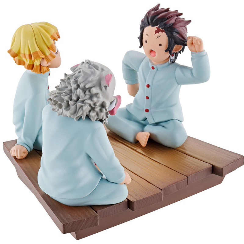 Tanjiro, Zenitsu, Inosuke MegaHouse Diorama Collectible Figure ...