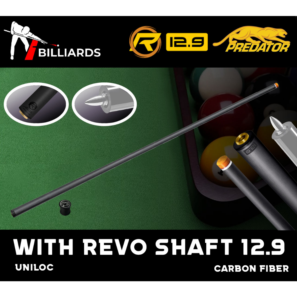 PREDATOR REVO SHAFT 12.9 Uniloc Billiard cue Billiards ( TAKO NANG ...
