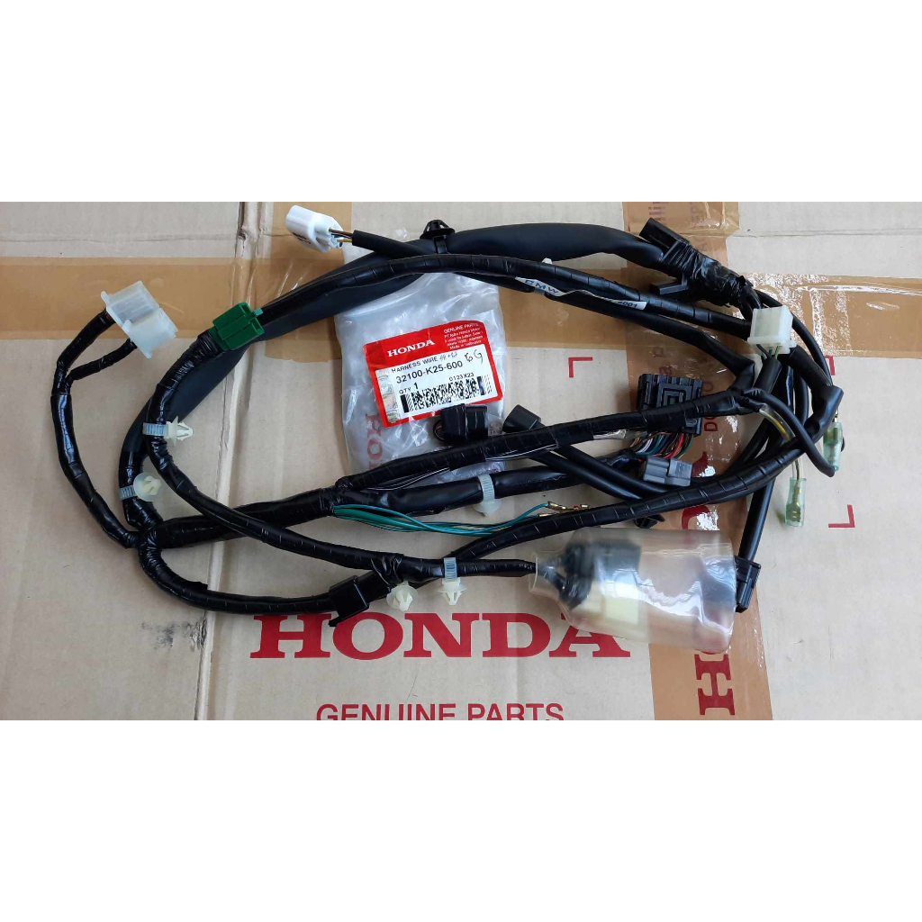 Wire Harness Honda Genuine(Part Number: 32100-K25-600)(Beat Fi V1) | Shopee Philippines