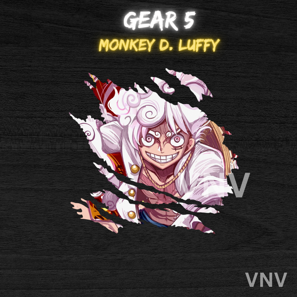 GEAR 5 LUFFY SCRATCH STICKER Vinyl Sticker One Piece | Shopee Philippines