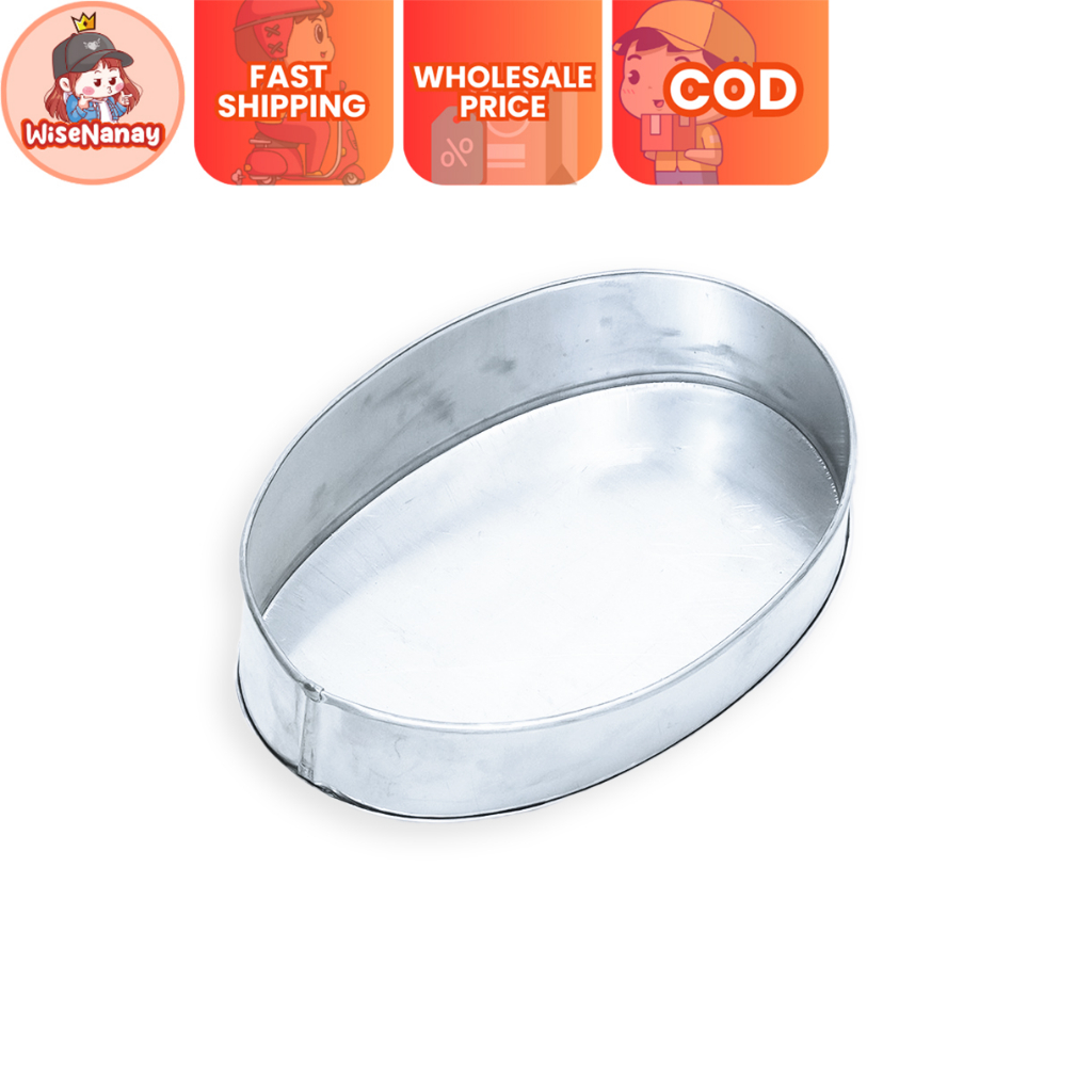 WiseNanay Llanera Molder - Aluminium Alloy Leche Flan Molder oval and ...