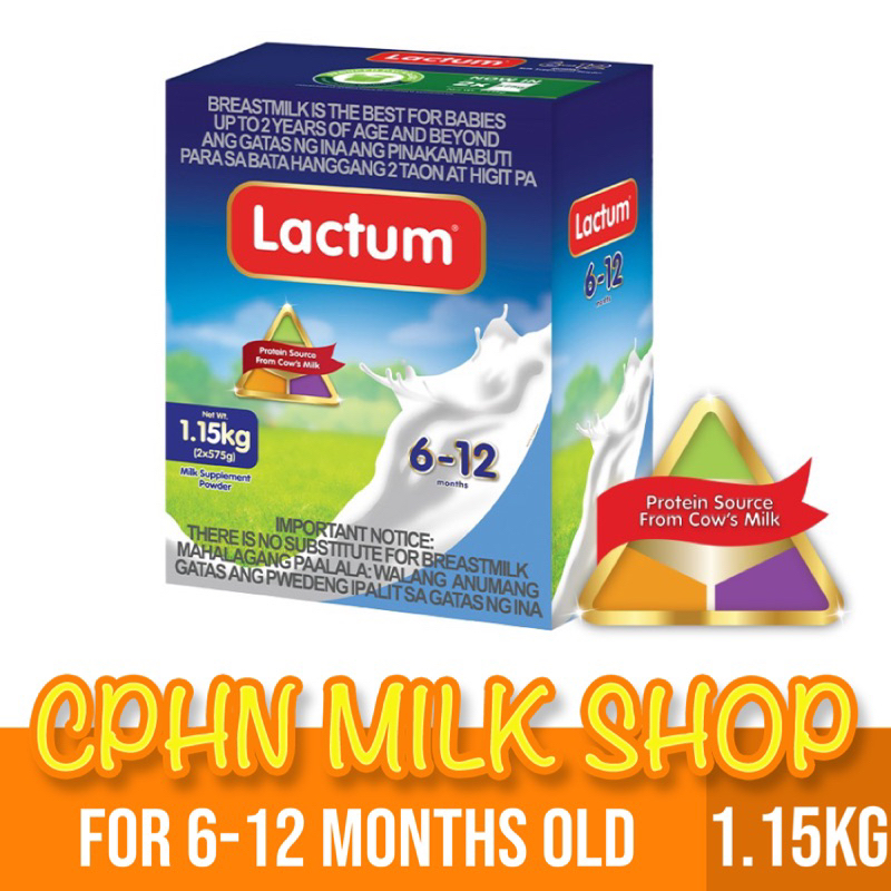 Lactum for 6-12 Months Old 1.15kg Infant Formula | Shopee Philippines