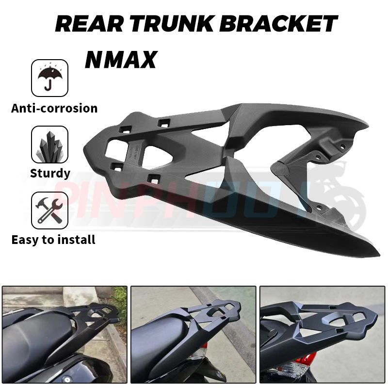 Motorcycle NMAX V1 Rear Bracket 4-Hole Carrier Tail Rack Rear Tail Top ...