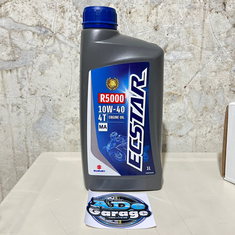 SGP Suzuki Ecstar 4T Engine Oil R5000 10w-40 1L (Suzuki Genuine ...