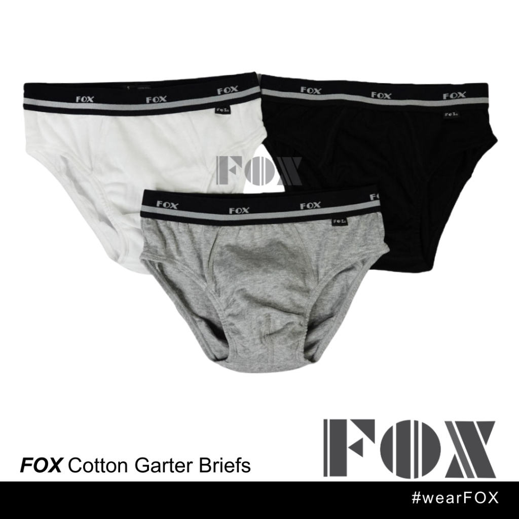 Fox PH Garter Brief (Cotton) | Shopee Philippines